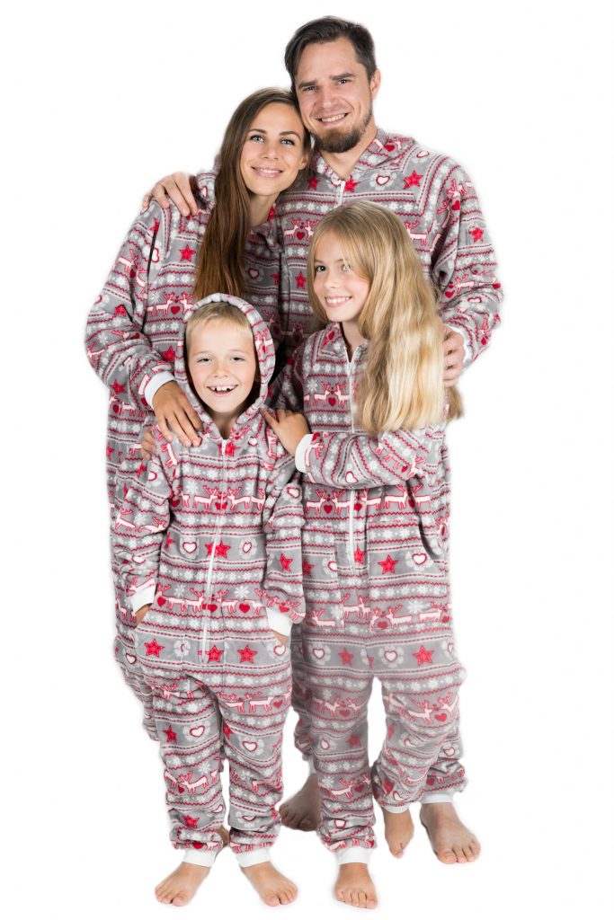 Christmas Dream Go-Jamz Kidz: Non-Footed Fleece Jumpsuit - Kajamaz