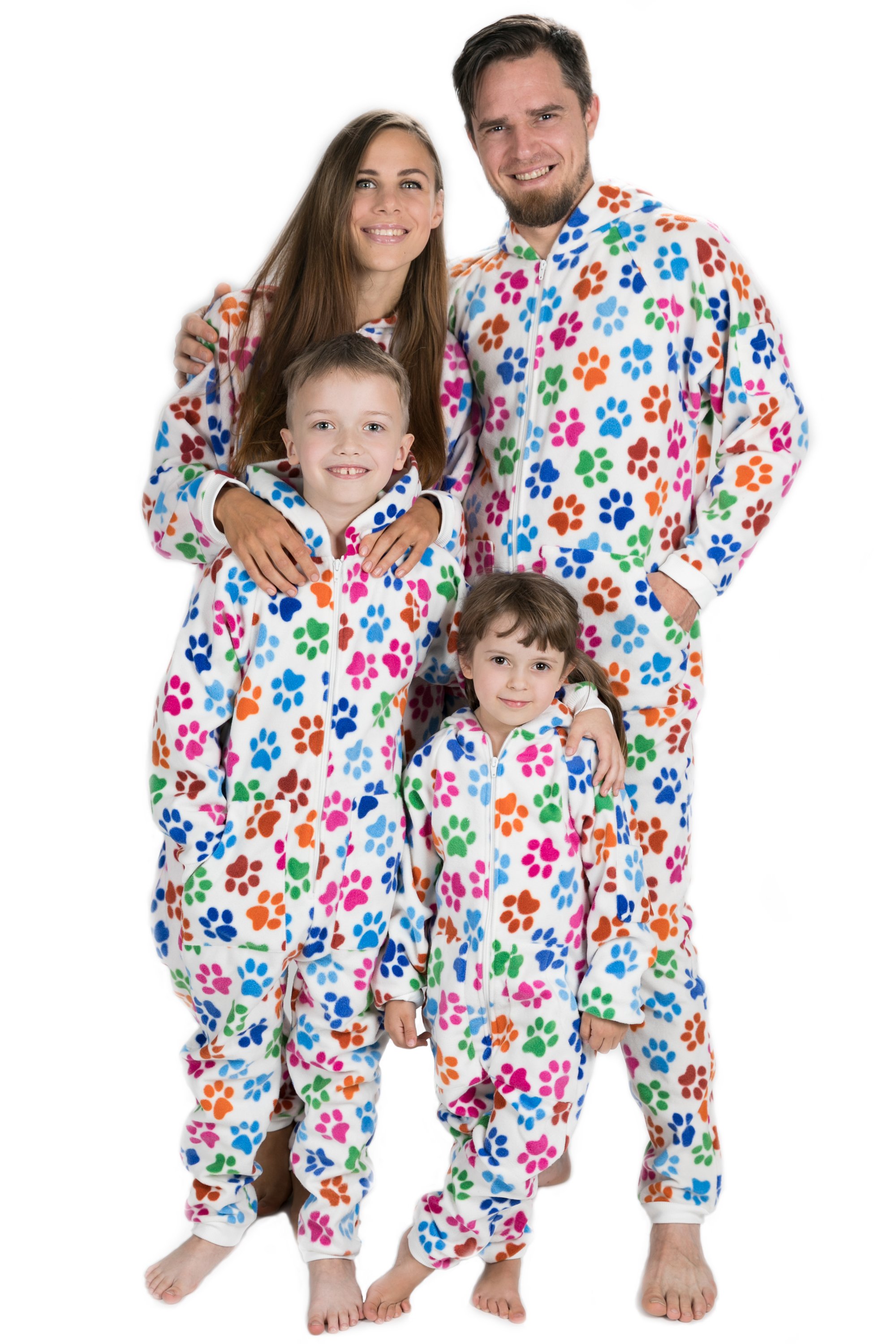 Dog Pawz Go-Jamz Kidz: Non-Footed Fleece Jumpsuit - Kajamaz